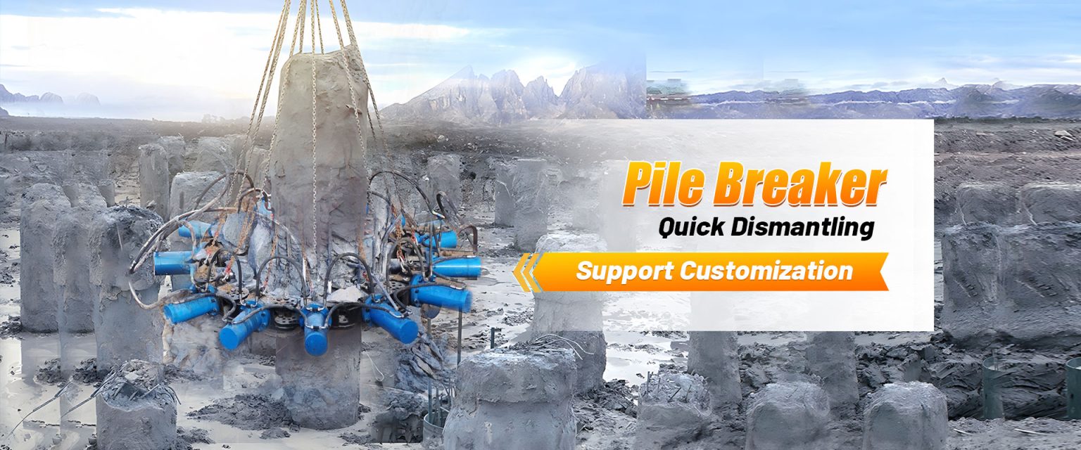 Hydraulic Pile Breaker & Crusher: Concrete Pile Cutting Machines for ...