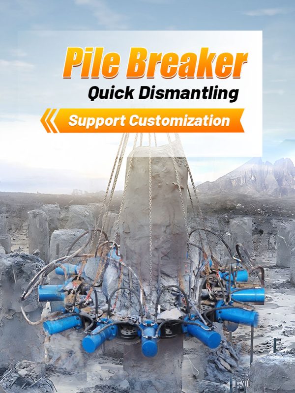 Hydraulic Pile Breaker & Crusher: Concrete Pile Cutting Machines for ...
