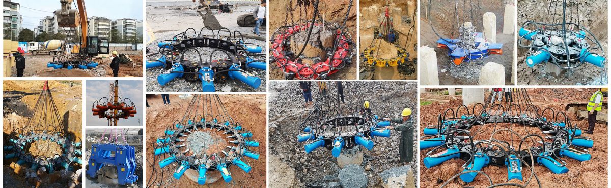 Hydraulic Pile Breaker & Crusher: Concrete Pile Cutting Machines for ...